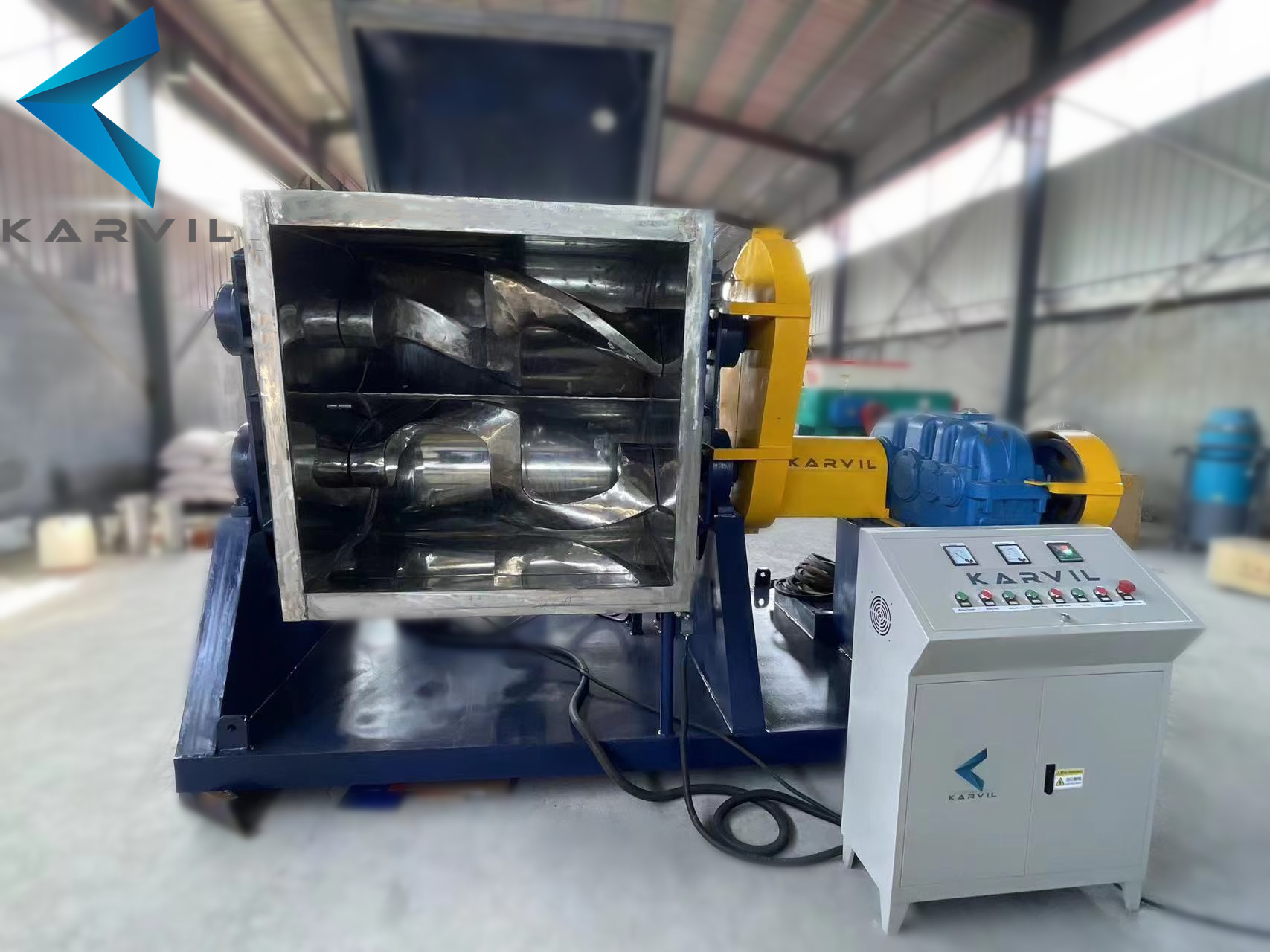 1000L Z Blade Mixer has been Shipped to Colombia - Shandong Karvil ...